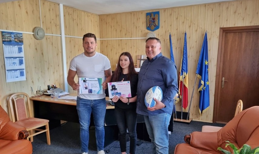 „Ei sunt mândria noastră“: Gimnasta Andreea Preda și rugbystul Dragoș ...