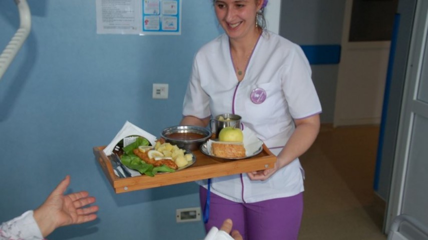 Meniu special de Revelion pentru pacienții din spitalele constănțene, oferit de Arimex Comexim ...