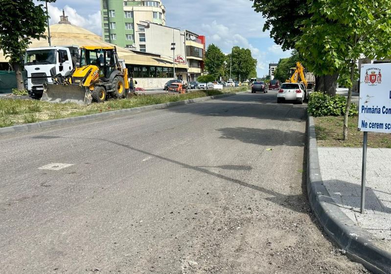 Știri Constanța: Lucrări pe bulevardul Mamaia. Iată unde sunt restricții de trafic